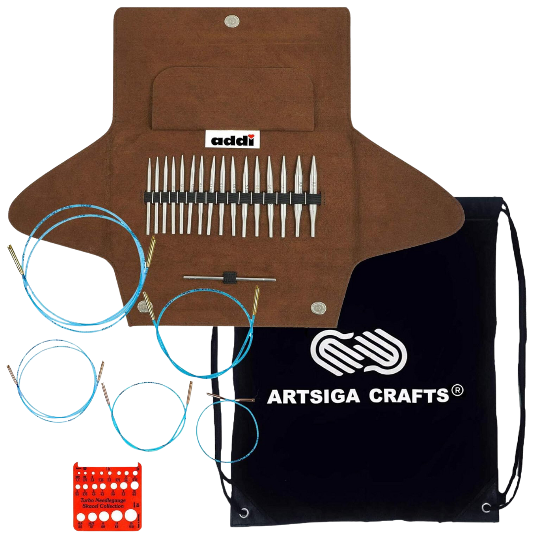 Addi Click Short Rocket Circular Knitting Needle Set | Farm to Needle ... Addi Click Short Rocket Circular Knitting Needle Set | Farm to Needle ...